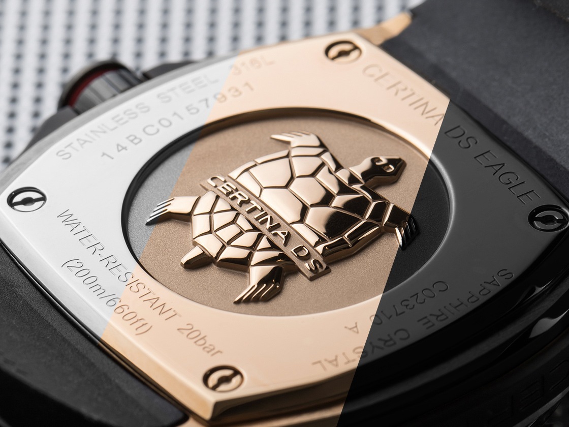 DS-7 Chronograph Quartz Black PVD coating,316L stainless steel 41.00mm